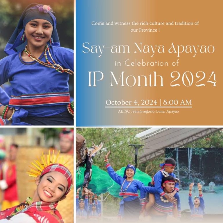 Say-am Naya Apayao 2024 – Province of Apayao Provincial Tourism Office